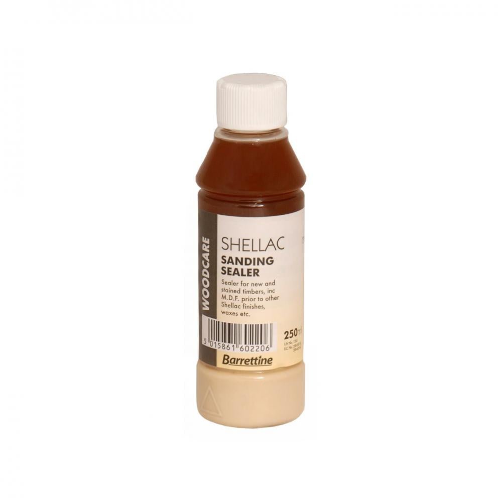 Barrettine Shellac Sanding Sealer - 250ml