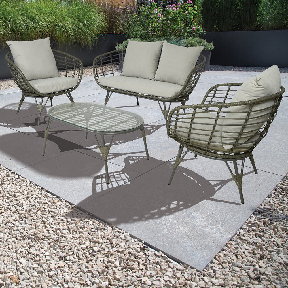 Palermo Wicker 4 Seater Set – Beattys of Loughrea