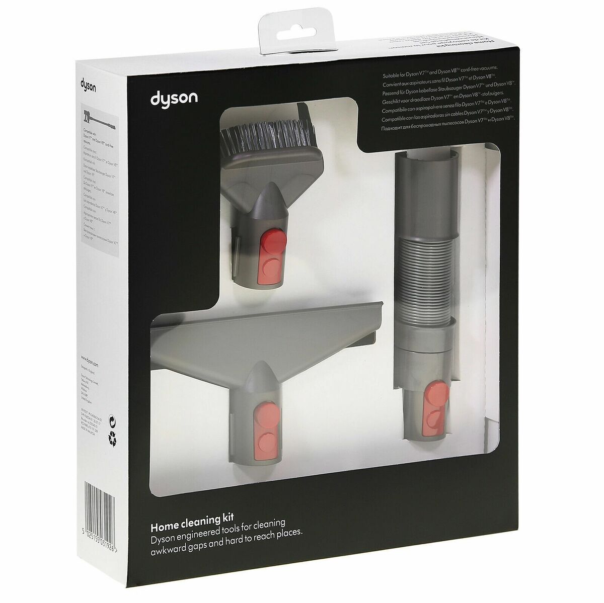 Dyson Home Care Kit with Upholstery Nozzle Extra Hard Brush and Extens
