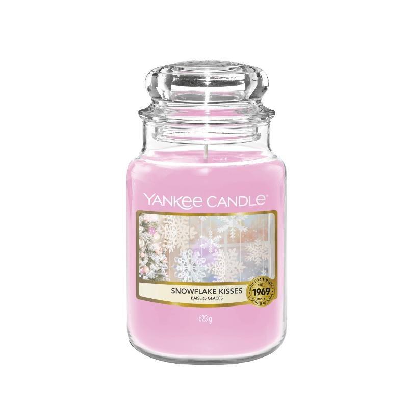 Snowflake Kisses Large Yankee Candle 623g