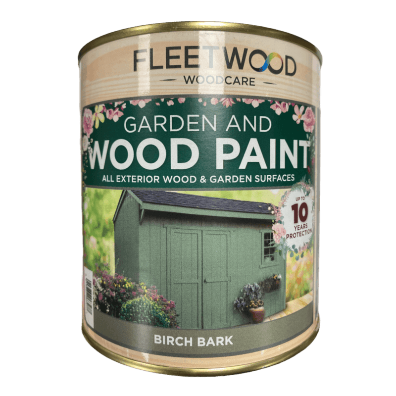 Fleetwood Superflex Garden & Wood Paint Birch Bark 1Ltr