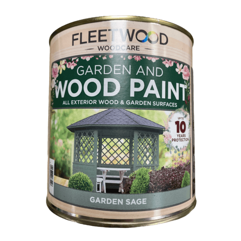 Fleetwood Superflex Garden & Wood Paint Garden Sage 1Ltr