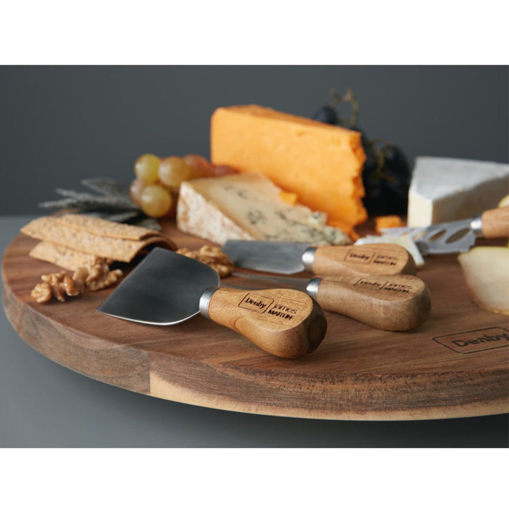 Denby James Martin 5 Piece Lazy Susan Cheese Board Set