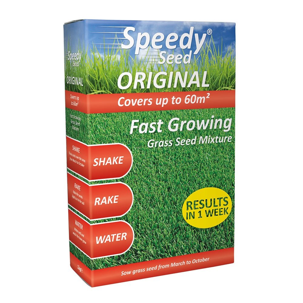 Speedy Seed Original Fast Growing Lawn Seed – 750g