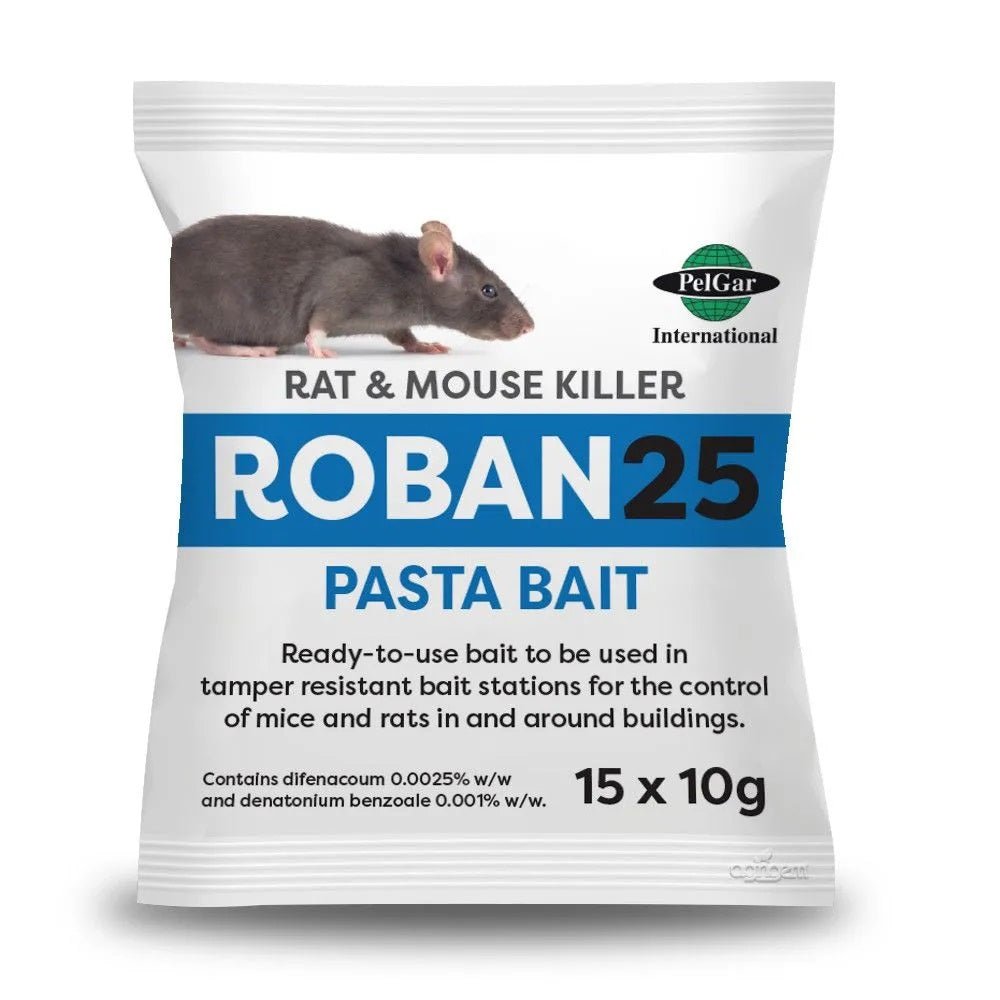 Mouse Poison Pasta Bait Blue Rodenticide 150g