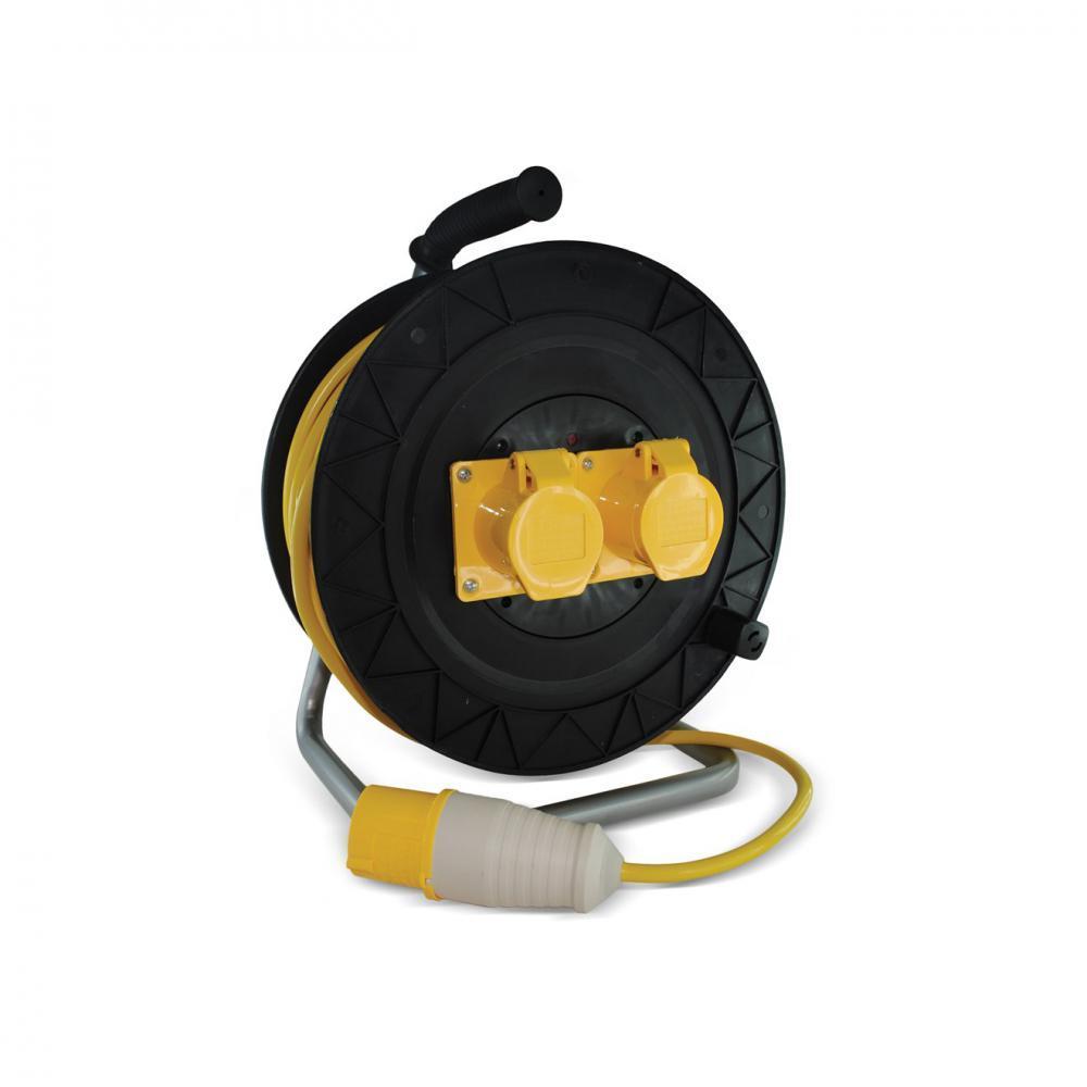 Safeline Domestic Yellow Artic Cable Reel With 16 Amp P