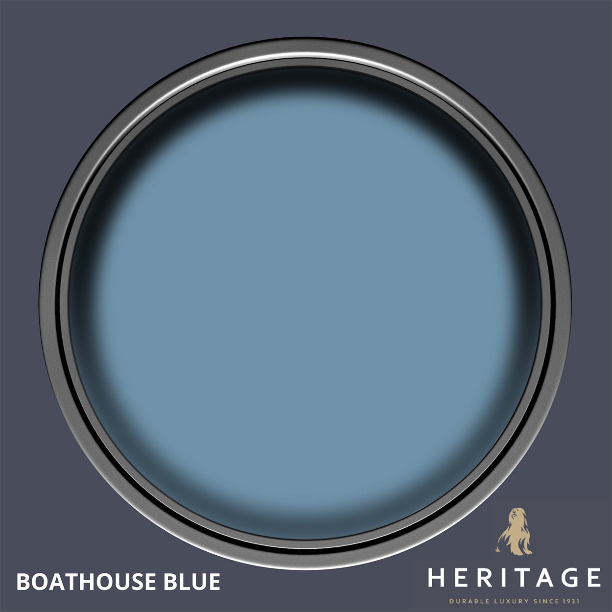 Dulux Heritage Eggshell Boathouse Blue 2.5L