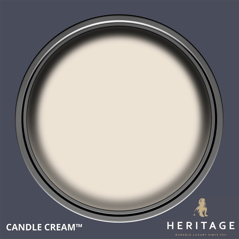 Dulux Heritage Velvet Matt Candle Cream 1L